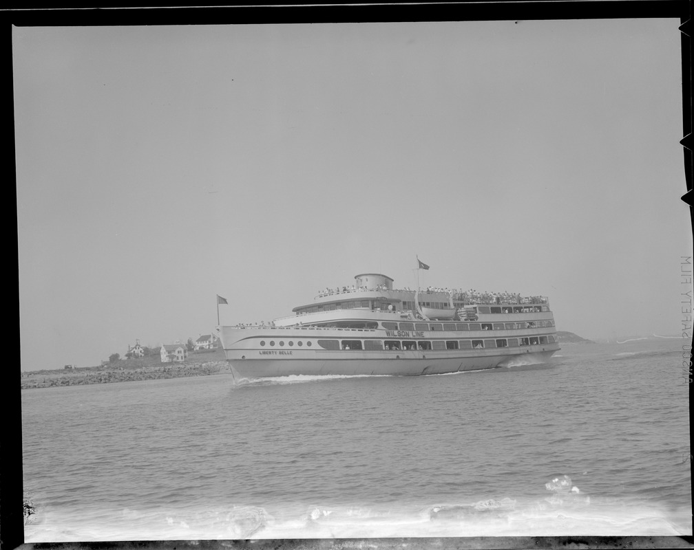 Ship - Liberty Belle - Wilson Line, Wilmington, Delaware - Digital ...