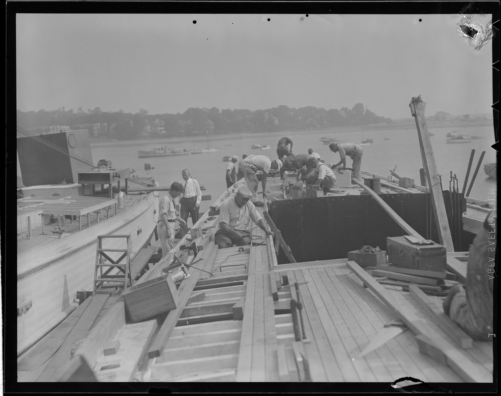 Simms' Boat Yard, Freeport Street, Dorchester - Digital Commonwealth