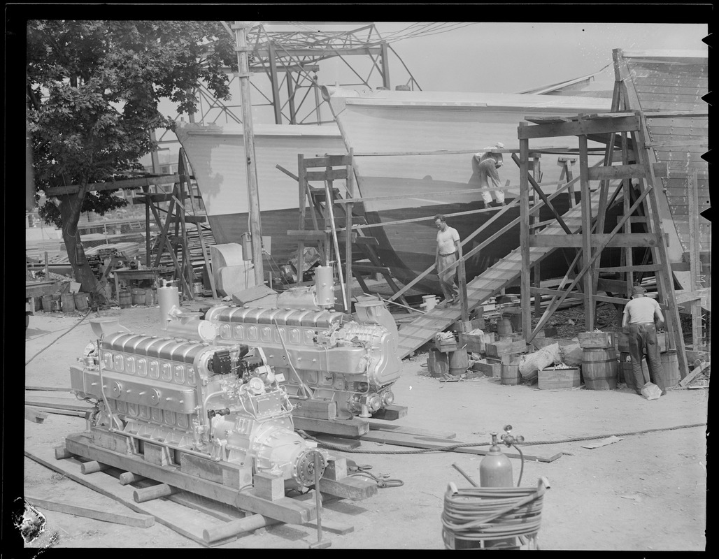 Simms' Boat Yard, Freeport Street, Dorchester - Digital Commonwealth