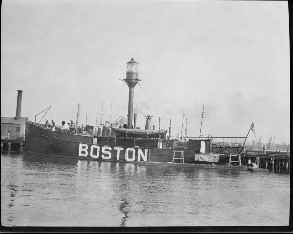 Lightship "Boston" - Digital Commonwealth