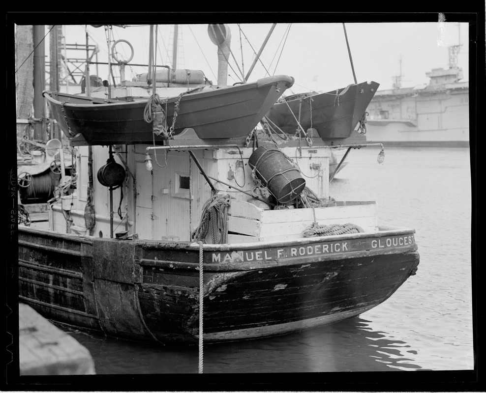 Trawler "Manuel F. Roderick," Gloucester - Digital Commonwealth