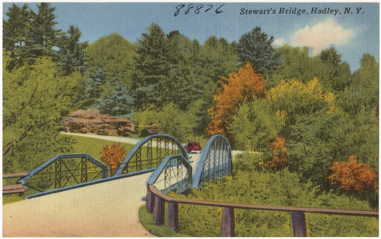 Stewart's Bridge, Hadley, N. Y. - Digital Commonwealth