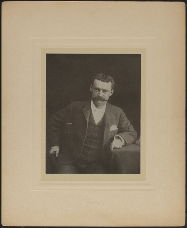 Portrait photograph of William L. Chase (1853-1895), Mass., ca. 1894 ...