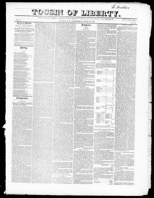 The Tocsin of liberty. v.1:no.39(1842:June 28) - Digital Commonwealth