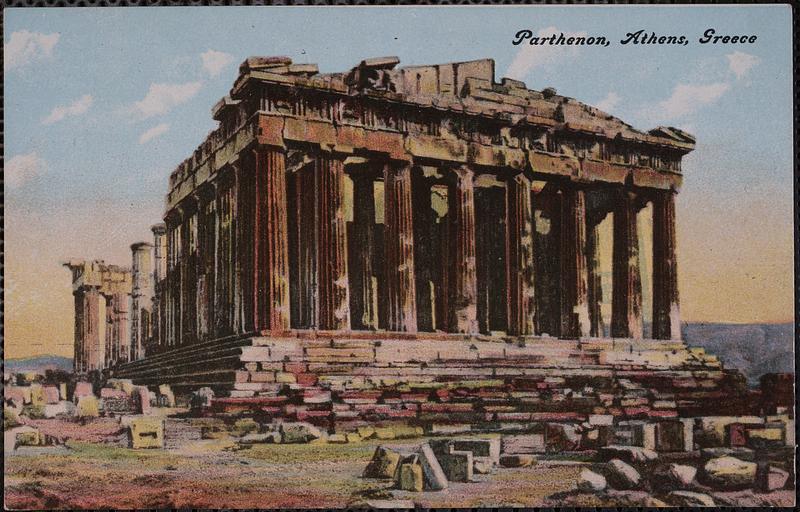Parthenon, Athens, Greece - Digital Commonwealth