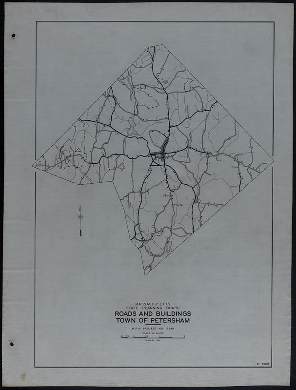Roads and Buildings Town of Petersham - Digital Commonwealth