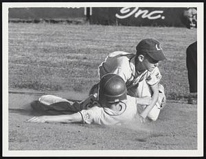 Medford vs. Lawrence East @Haverhill 3rd inning John Nyhan (Lawrence ...