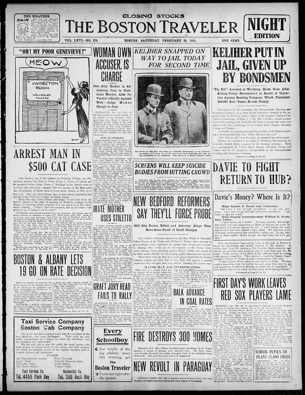The Boston Traveler. February 25, 1911 - Digital Commonwealth