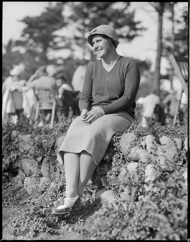 Helen Hicks at Salem Country Club - Digital Commonwealth