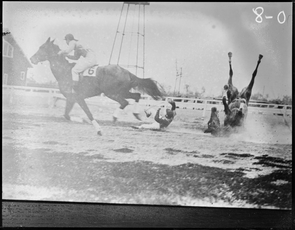 Horse race accident - Digital Commonwealth