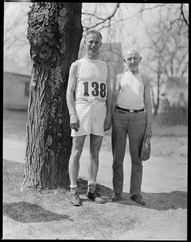 Clarence DeMar and Tom Foley. DeMar came in fifth the day before ...