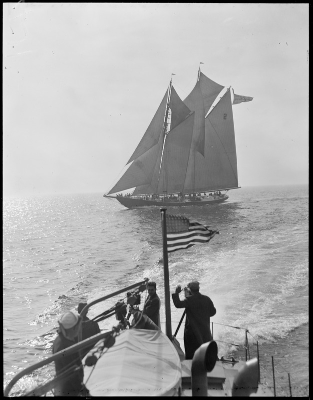 Fishing schooner Gertrude L. Thebaud, Gloucester - Digital Commonwealth