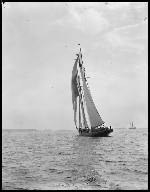 Fishing schooner Thebaud - Gloucester - Digital Commonwealth