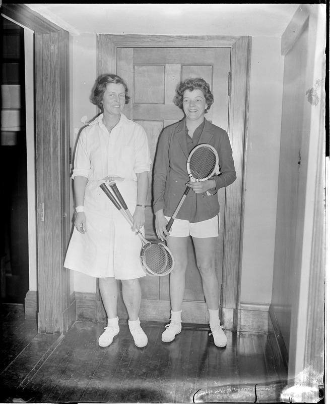L-R: Mrs. Howe of the U.S. and Miss Wycoff of England - Digital ...