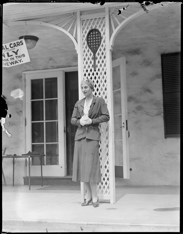 Helen Wills Moody - Chestnut Hill - Digital Commonwealth