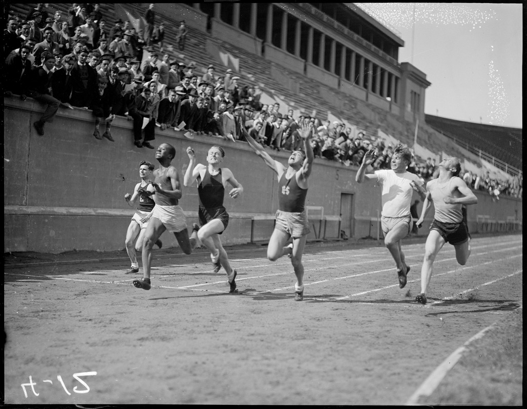 Harvard-Yale track, stadium - Digital Commonwealth