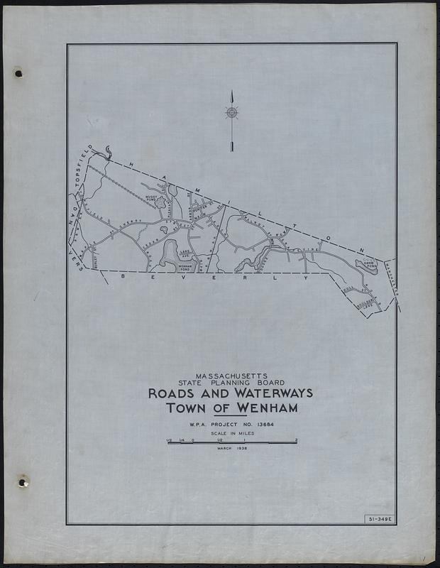 Roads and Waterways Town of Wenham - Digital Commonwealth