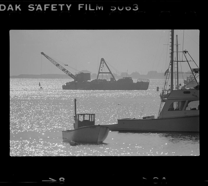 Waterfront views, sunset - Digital Commonwealth