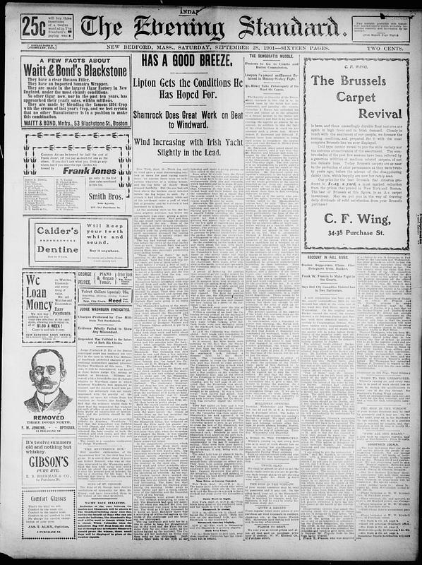 Evening Standard. September 28, 1901 - Digital Commonwealth
