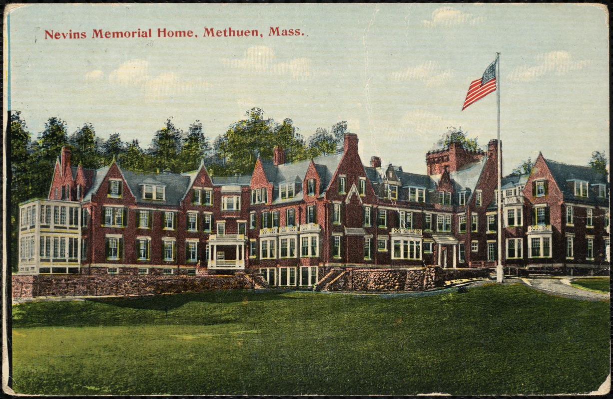 Nevins Memorial Home, Methuen, Mass. - Digital Commonwealth