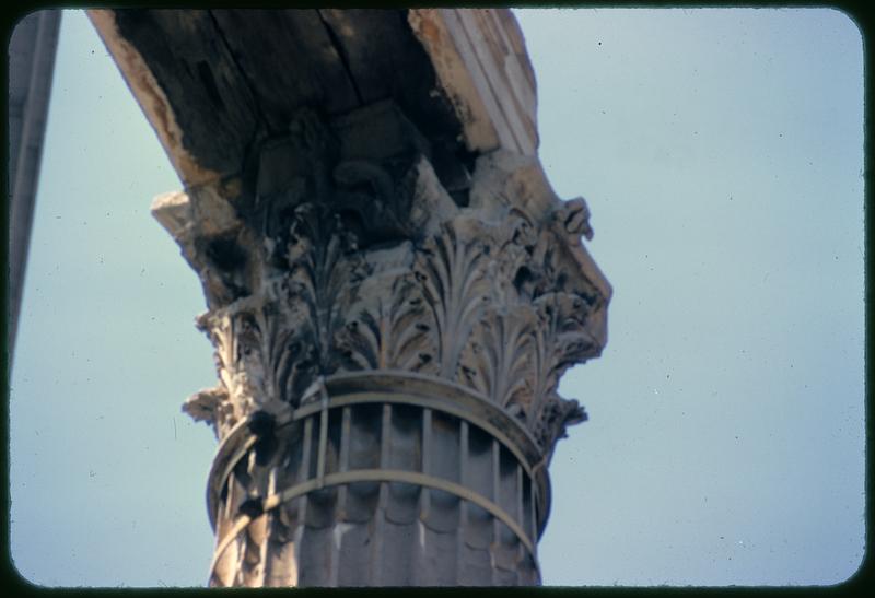 Column, Temple of Olympian Zeus, Athens, Greece - Digital Commonwealth