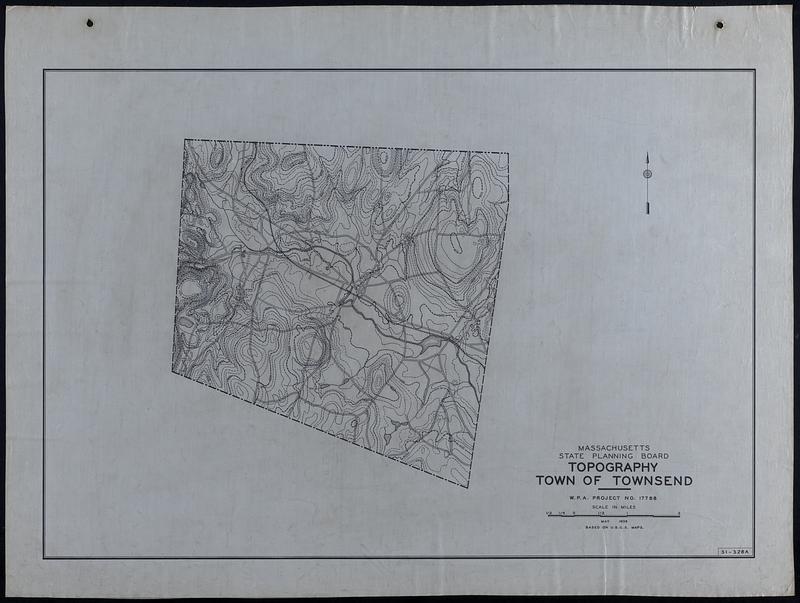 Topography Town of Townsend - Digital Commonwealth
