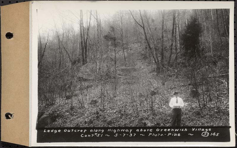 Contract No. 51, East Branch Baffle, Site of Quabbin Reservoir ...