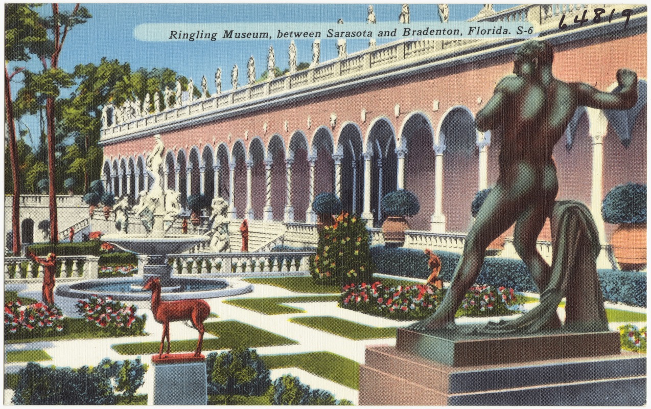 Ringling Museum, between Sarasota and Bradenton, Florida - Digital ...