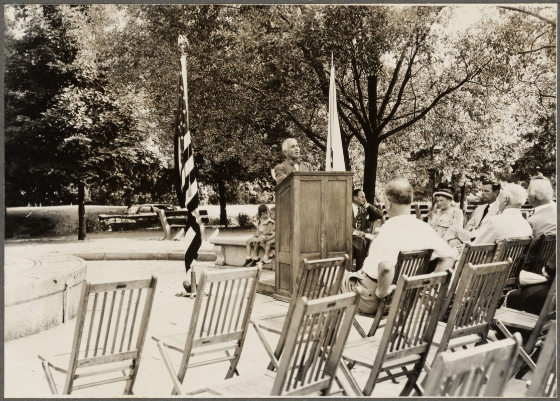Dedication of the James Jackson Storrow and Helen Osborn Storrow ...
