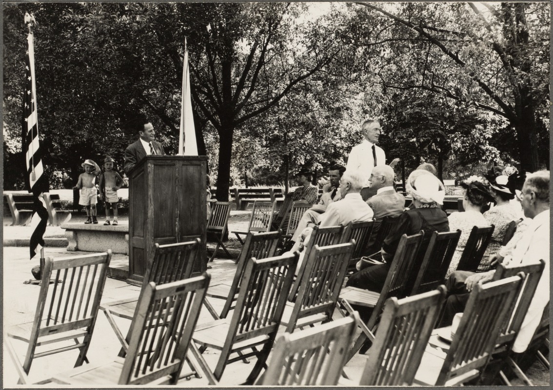 Dedication of the James Jackson Storrow and Helen Osborn Storrow ...