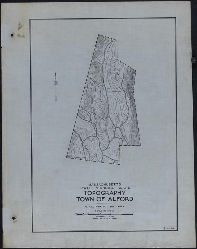 Topography Town of Alford - Digital Commonwealth