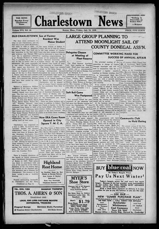 The Charlestown News. July 12, 1935 - Digital Commonwealth