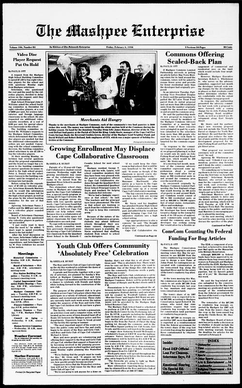 The Mashpee Enterprise. February 06, 1998 - Digital Commonwealth