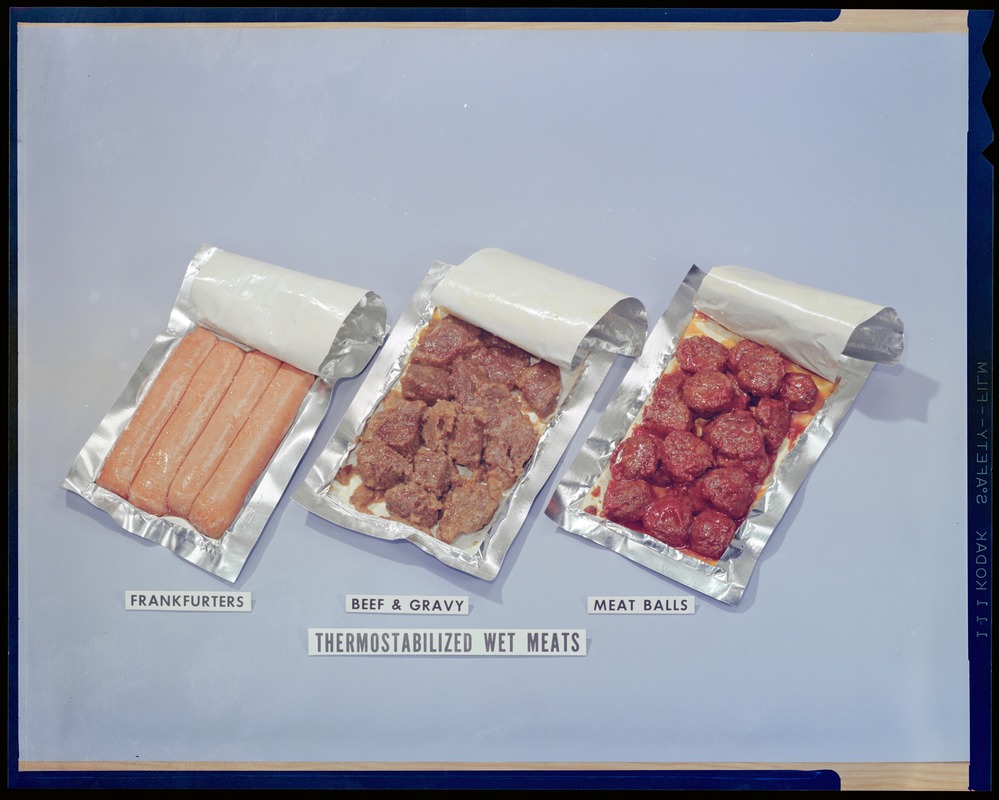 Thermostabilized wet meats, frankfurters, beef & gravy, meatballs ...
