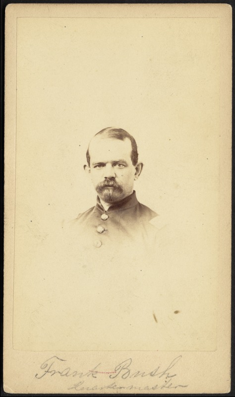 Frank Bush, quartermaster - Digital Commonwealth