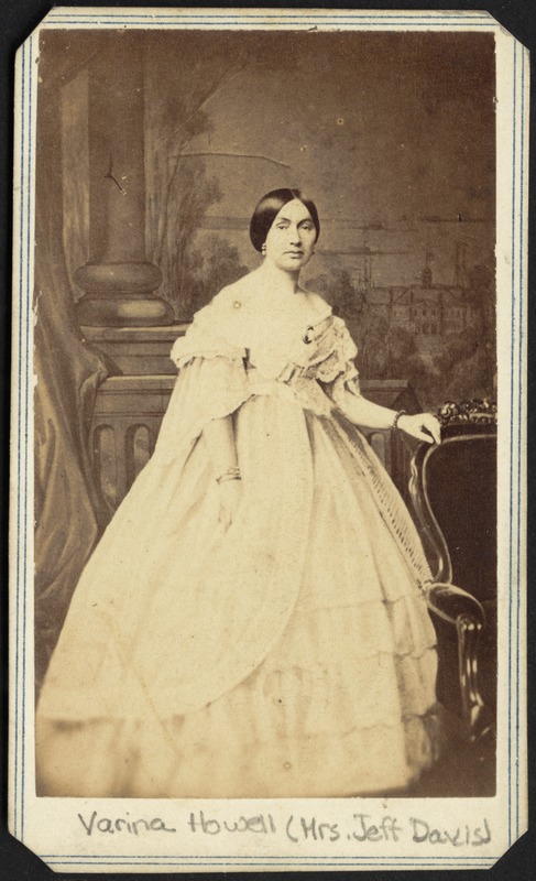Varina Howell (Mrs. Jeff Davis) - Digital Commonwealth