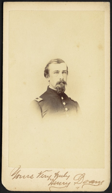 Yours very truly, Henry Doan - Digital Commonwealth