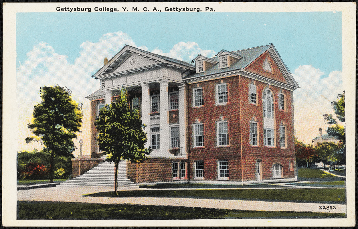 Gettysburg College, Y.M.C.A., Gettysburg, Pa. - Digital Commonwealth