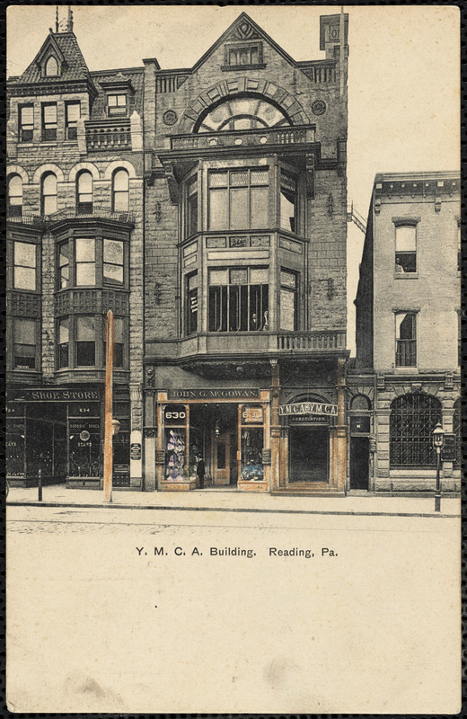 Y.M.C.A. building. Reading, Pa. - Digital Commonwealth