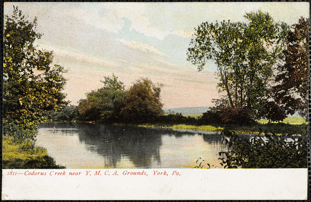 Codorus Creek near Y.M.C.A. grounds, York, Pa. - Digital Commonwealth