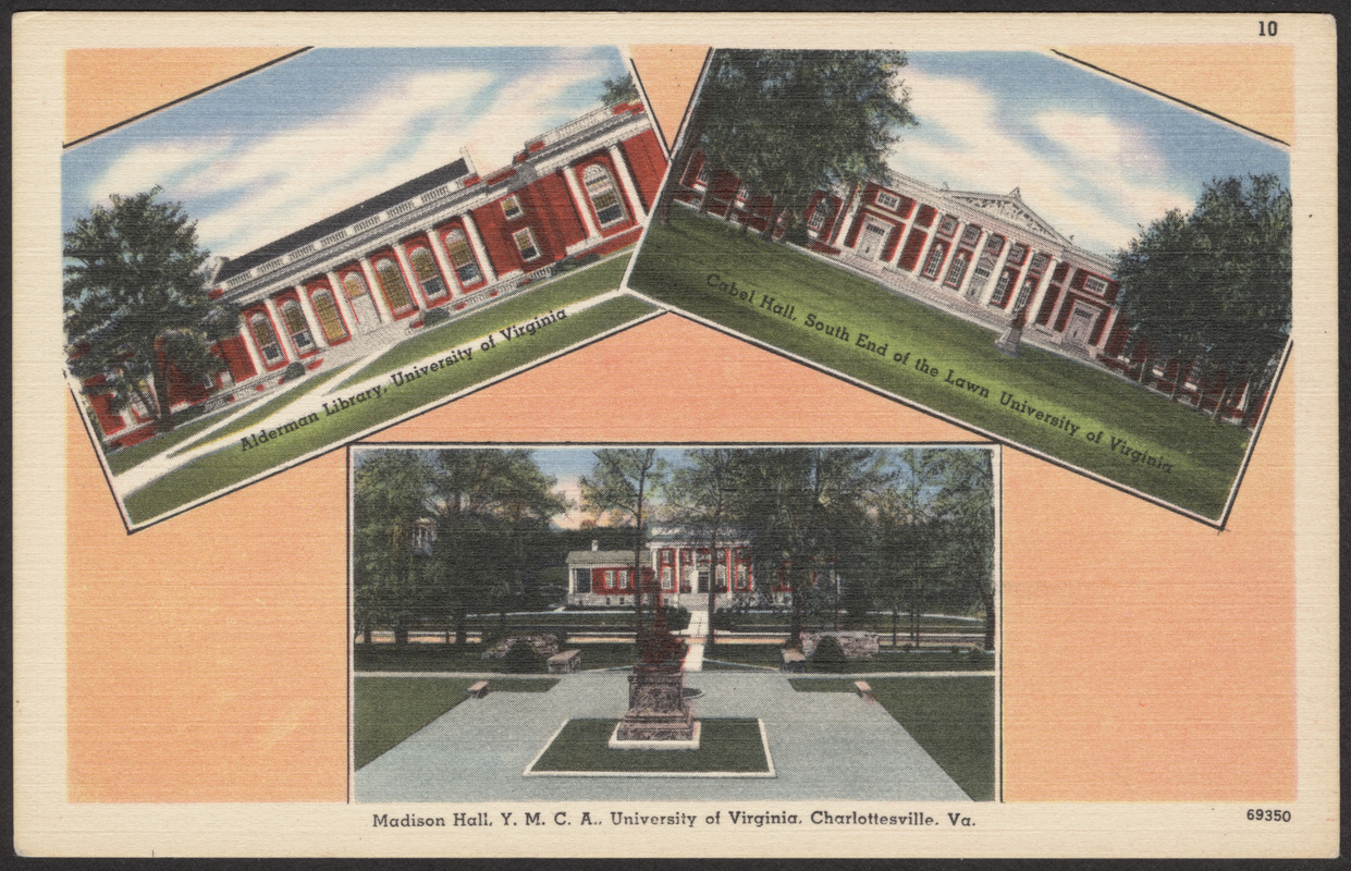 Madison Hall, Y.M.C.A., University of Virginia, Charlottesville, Va ...