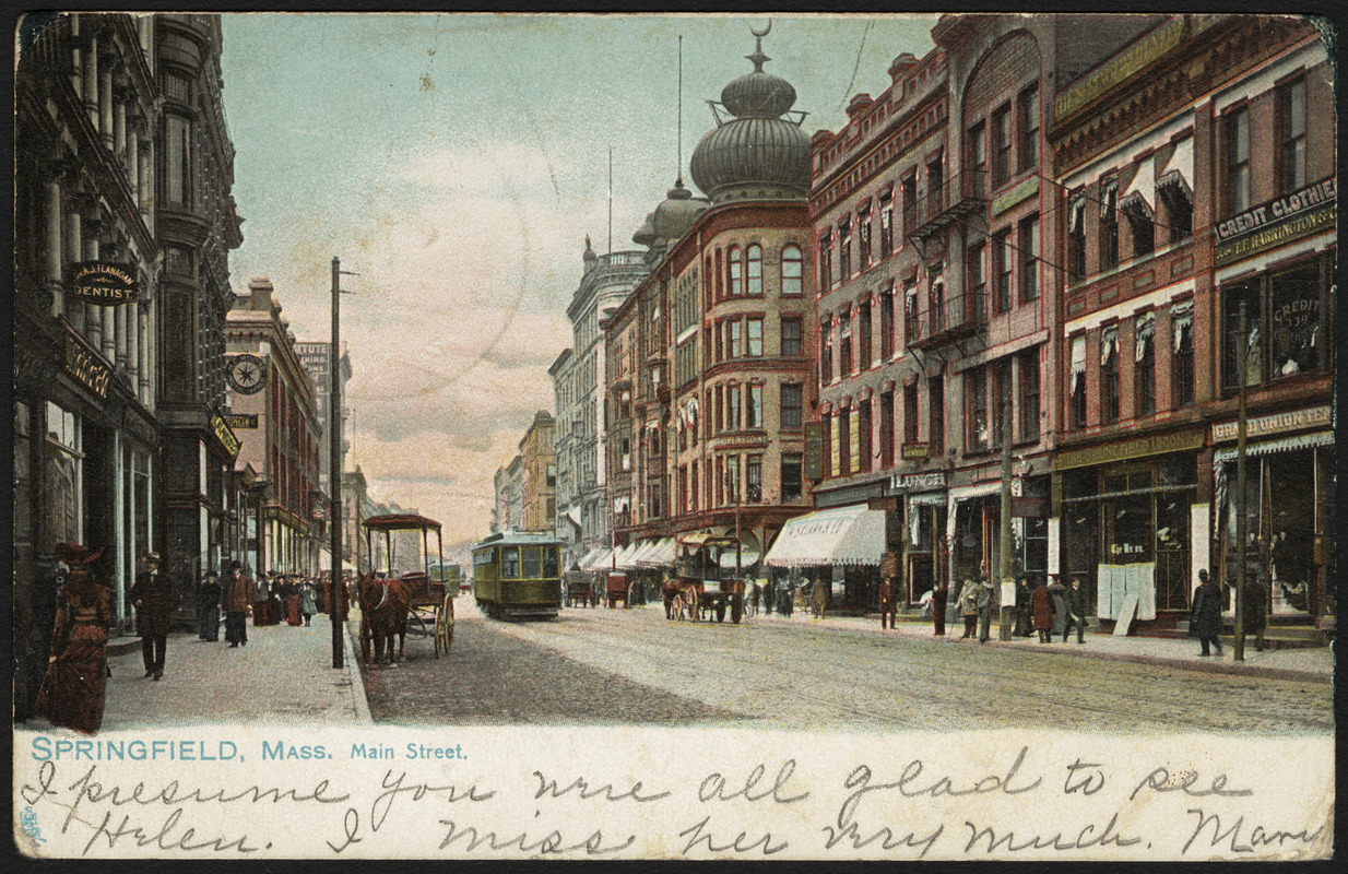 Springfield, Mass. Main Street. - Digital Commonwealth