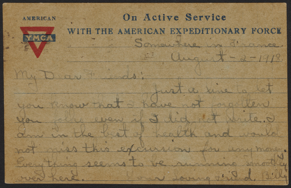 On active service with the American Expeditionary Force - Digital ...