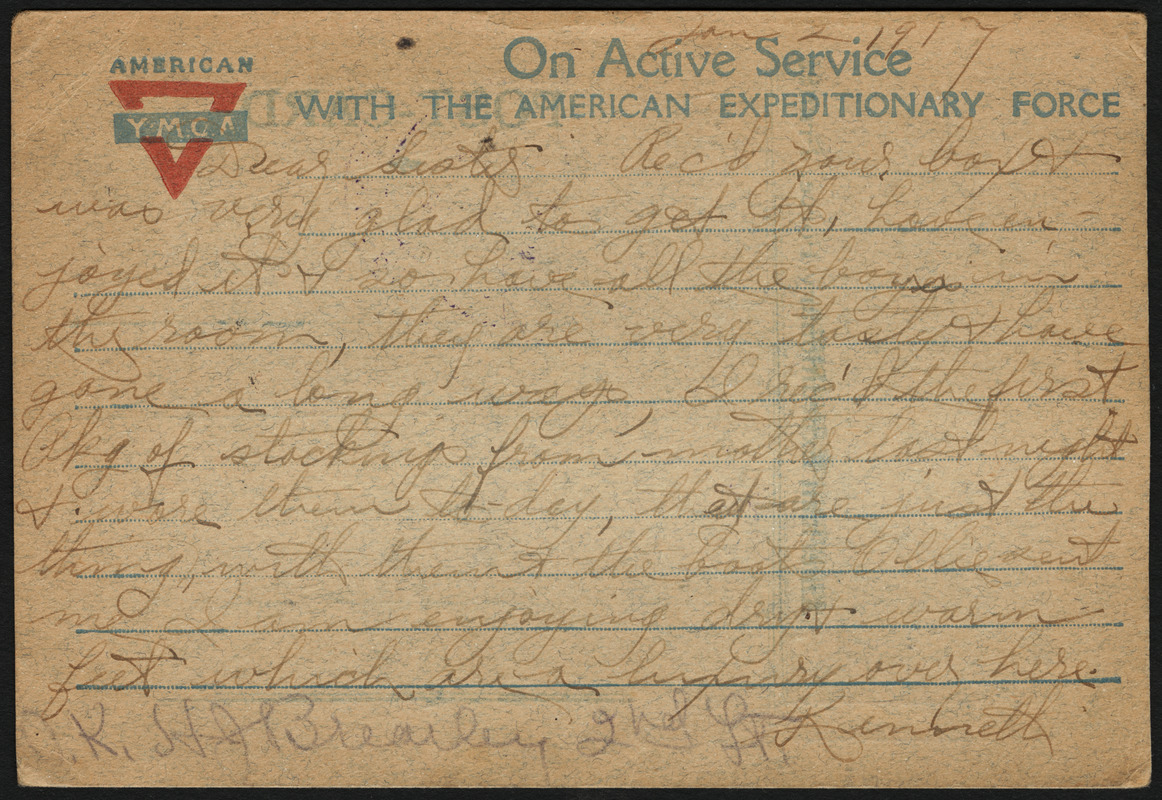 On active service with the American Expeditionary Force - Digital ...