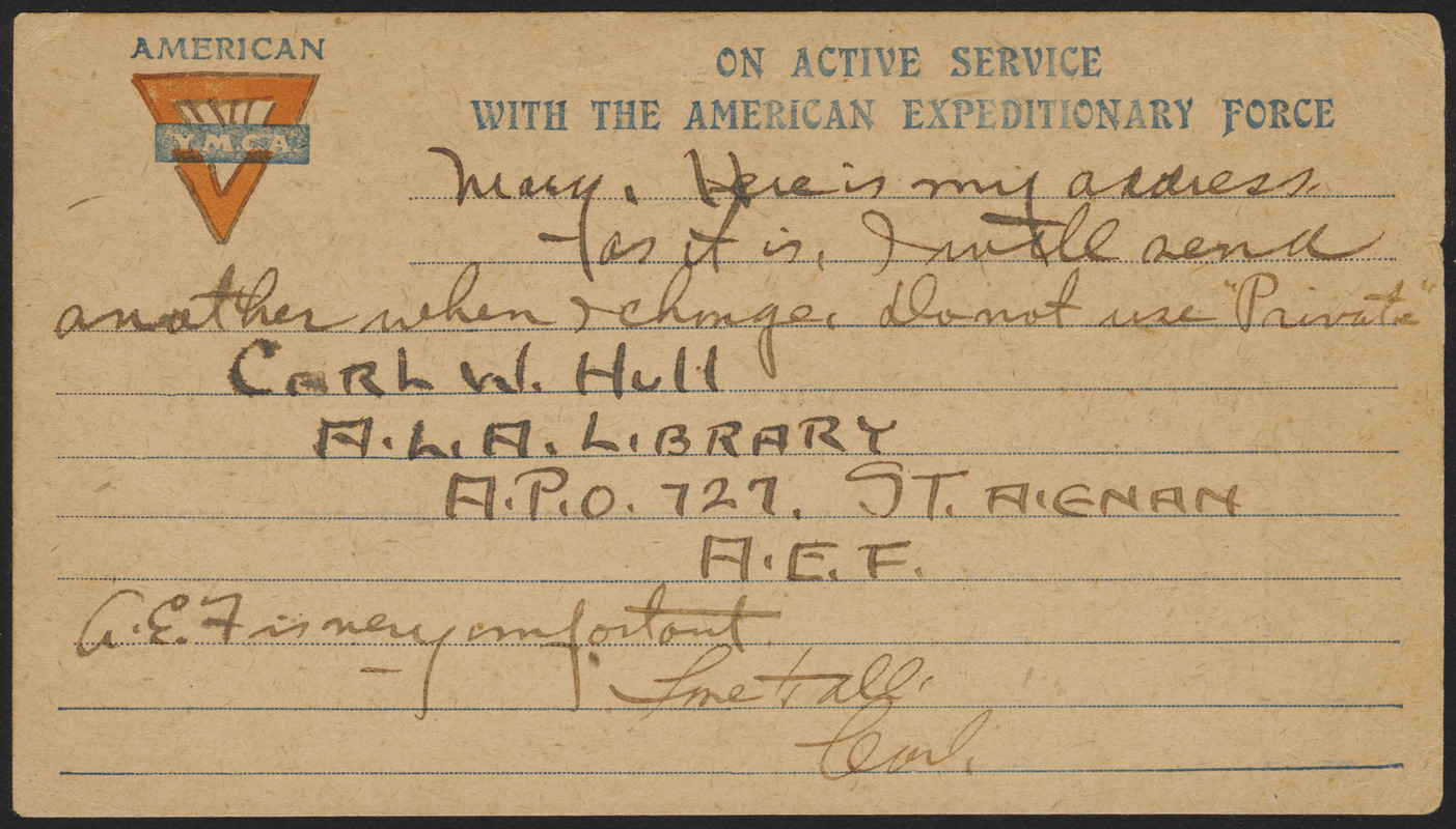 On active service with the American Expeditionary Force - Digital ...