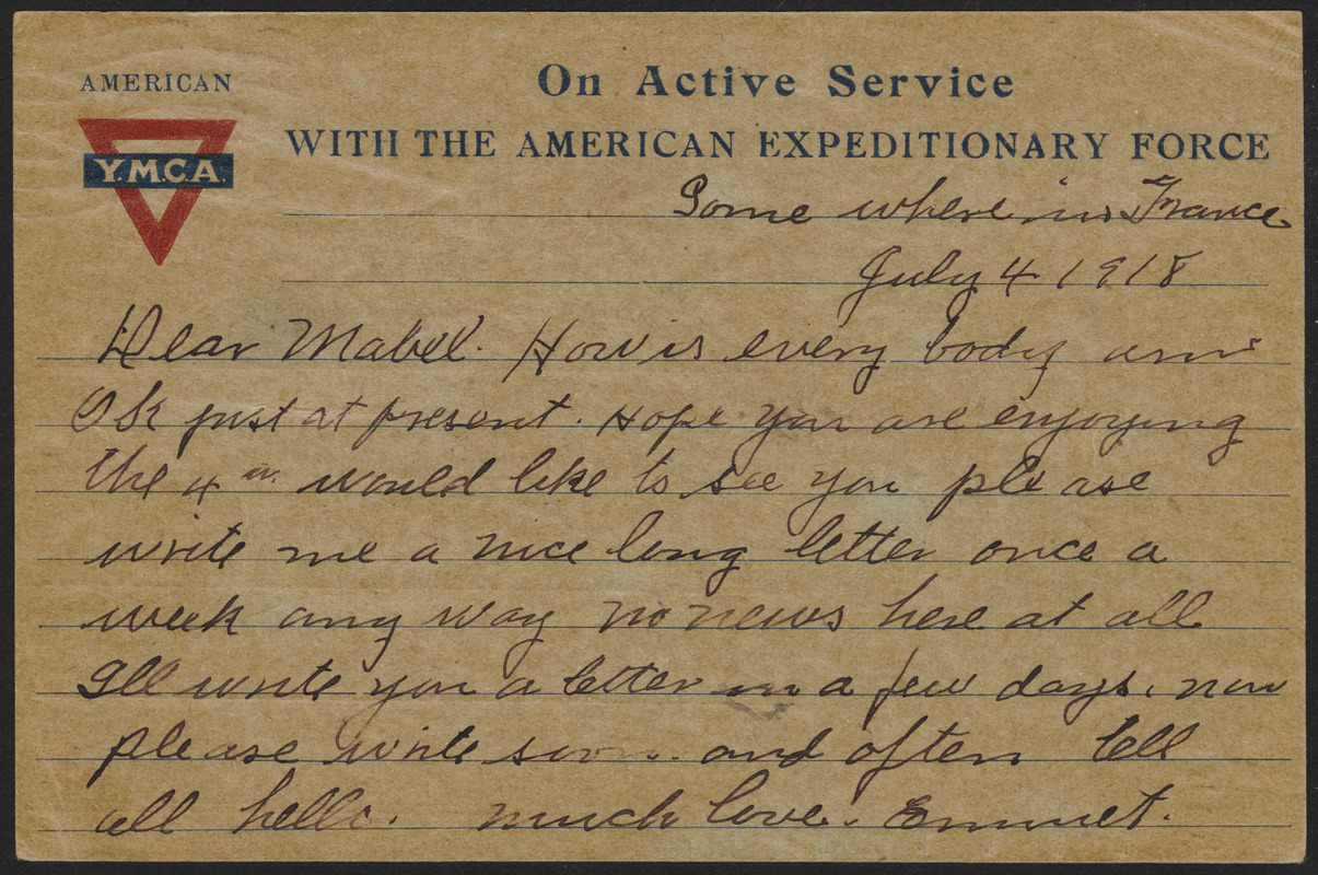 On active service with the American Expeditionary Force - Digital ...