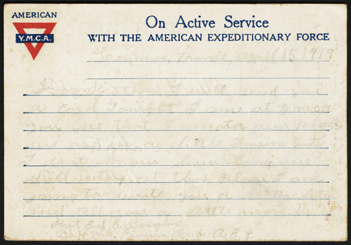 On active service with the American Expeditionary Force - Digital ...