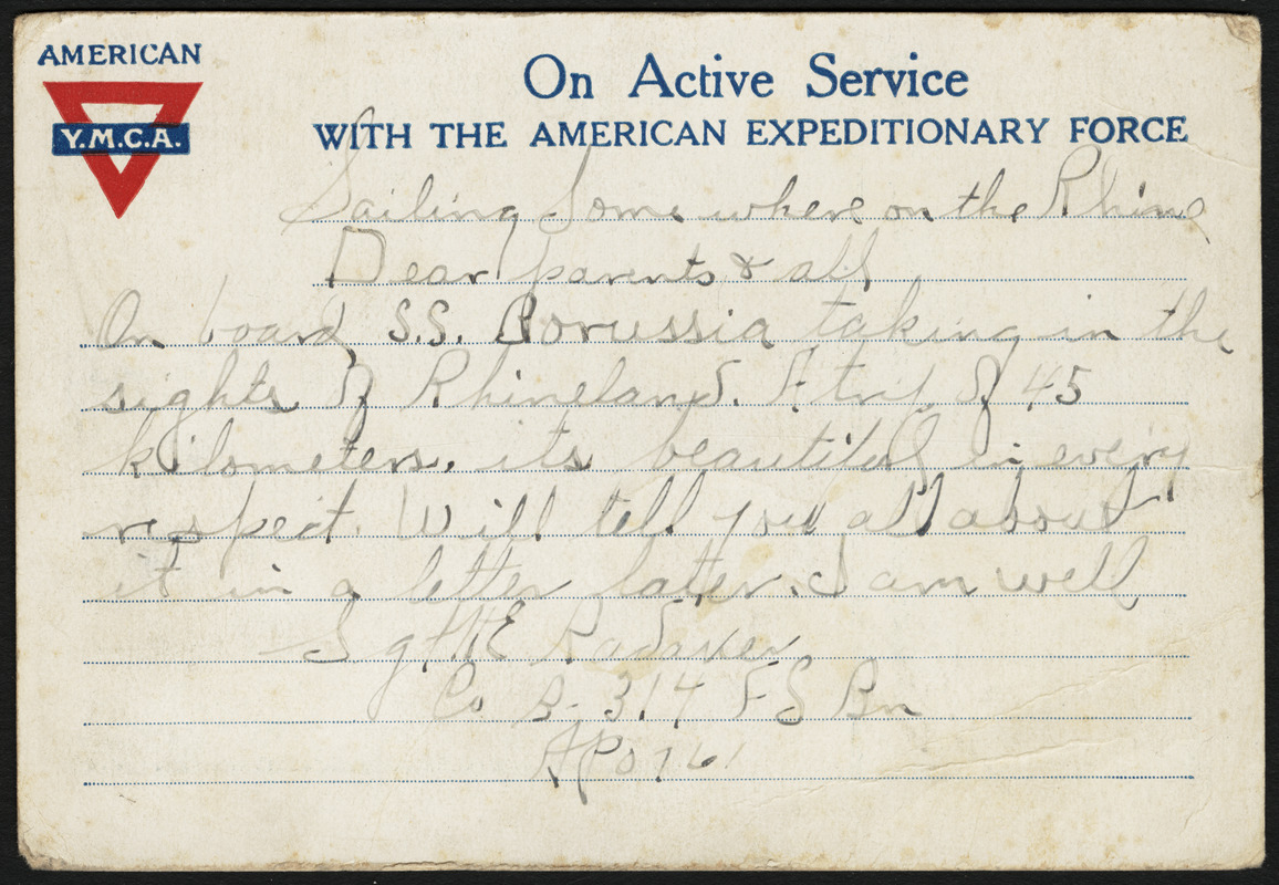 On active service with the American Expeditionary Force - Digital ...
