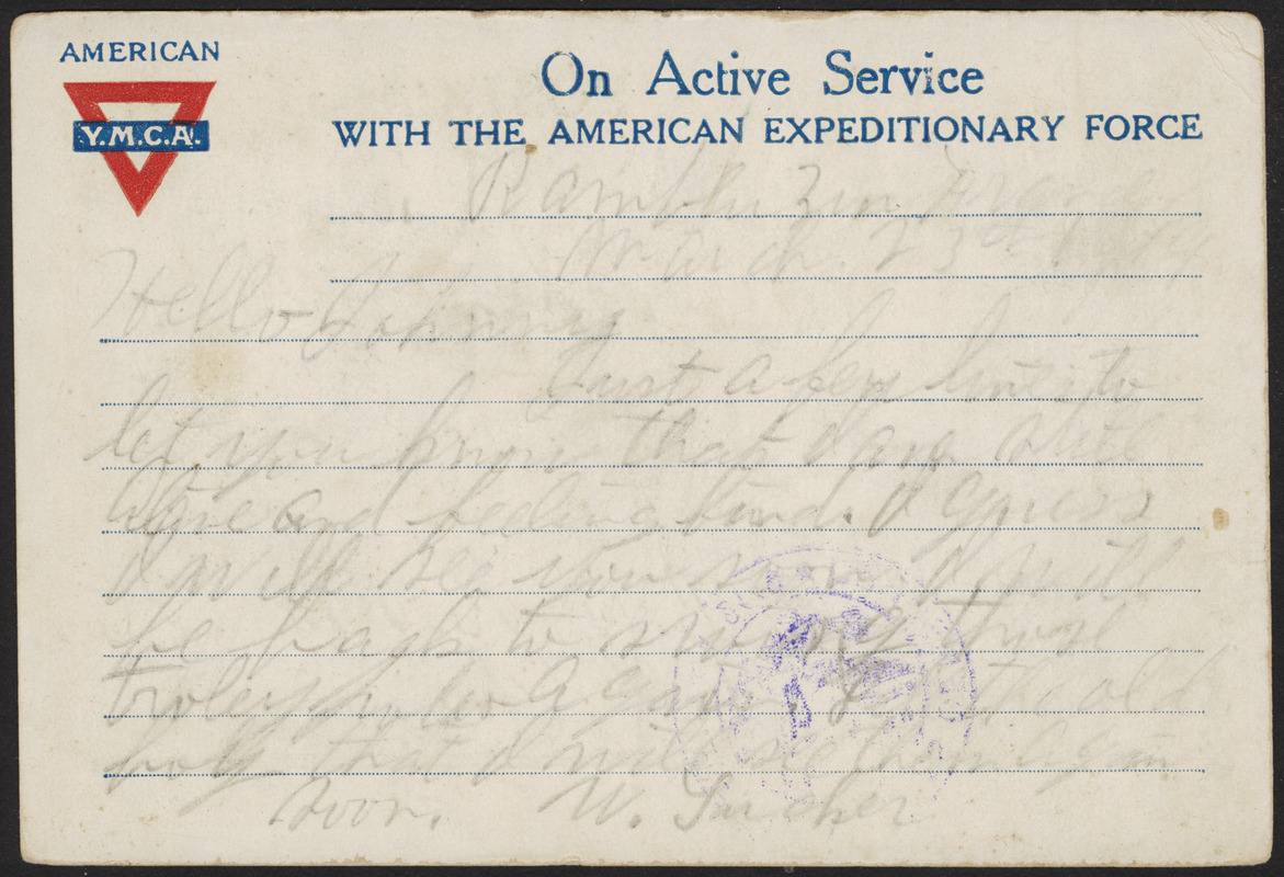 On active service with the American Expeditionary Force - Digital ...