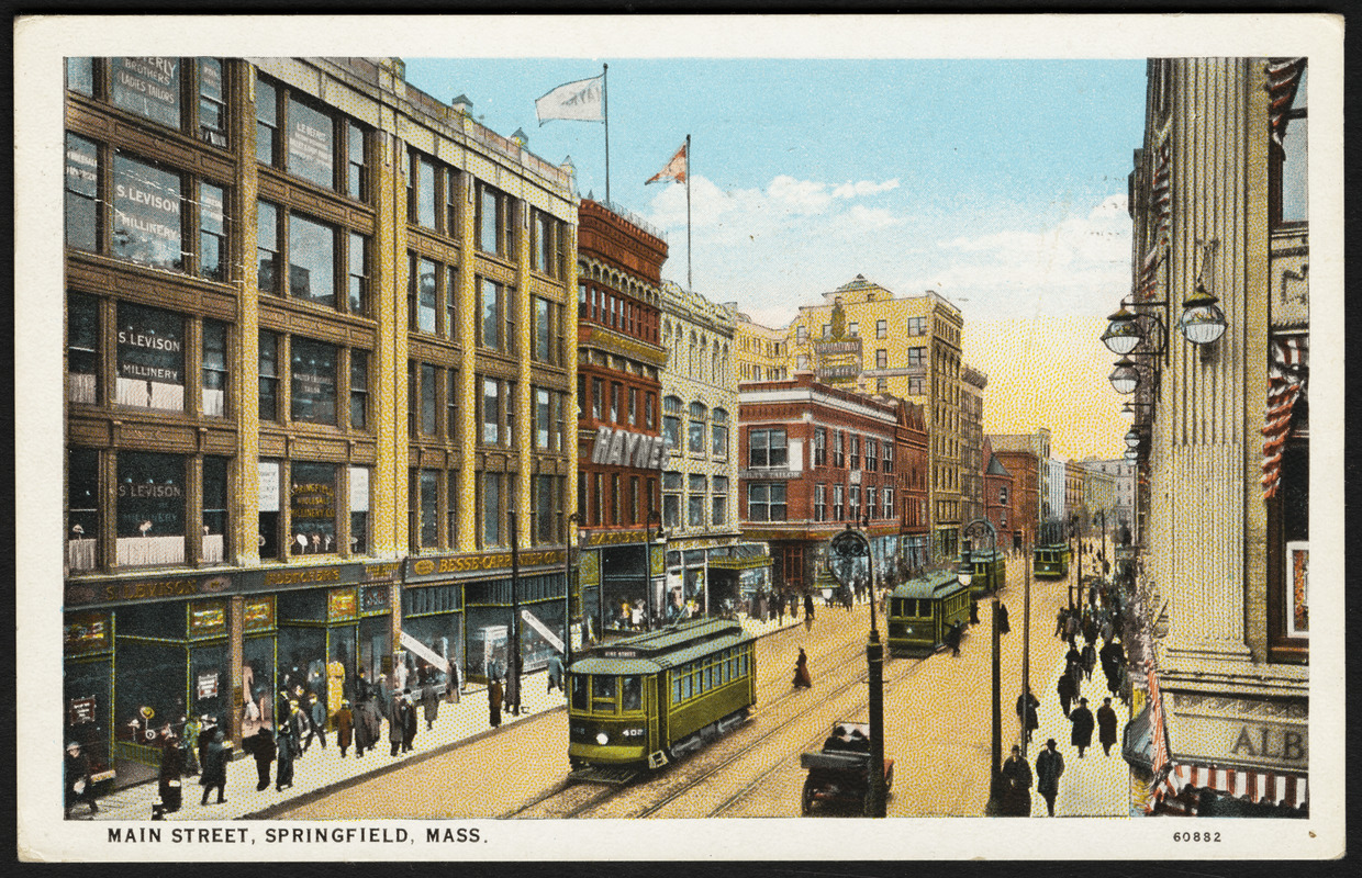 Main Street, Springfield, Mass. - Digital Commonwealth